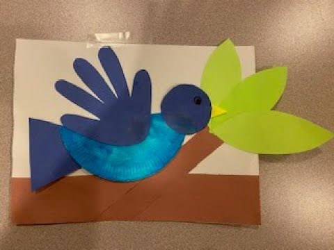 Blue Bird Craft - YouTube