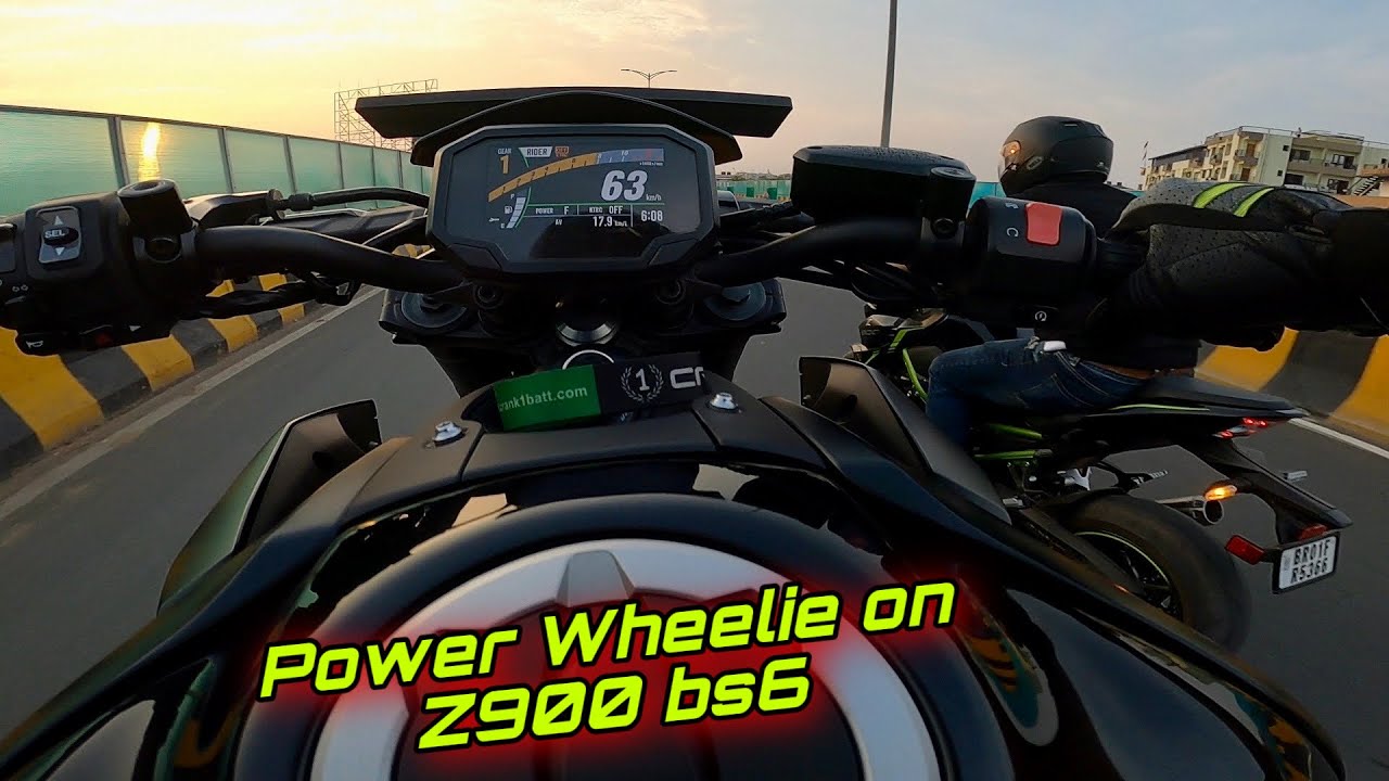 STREET RACE 😱 on Z900 vs R3 vs Z900 | Close Calls | Power Wheelie on ...