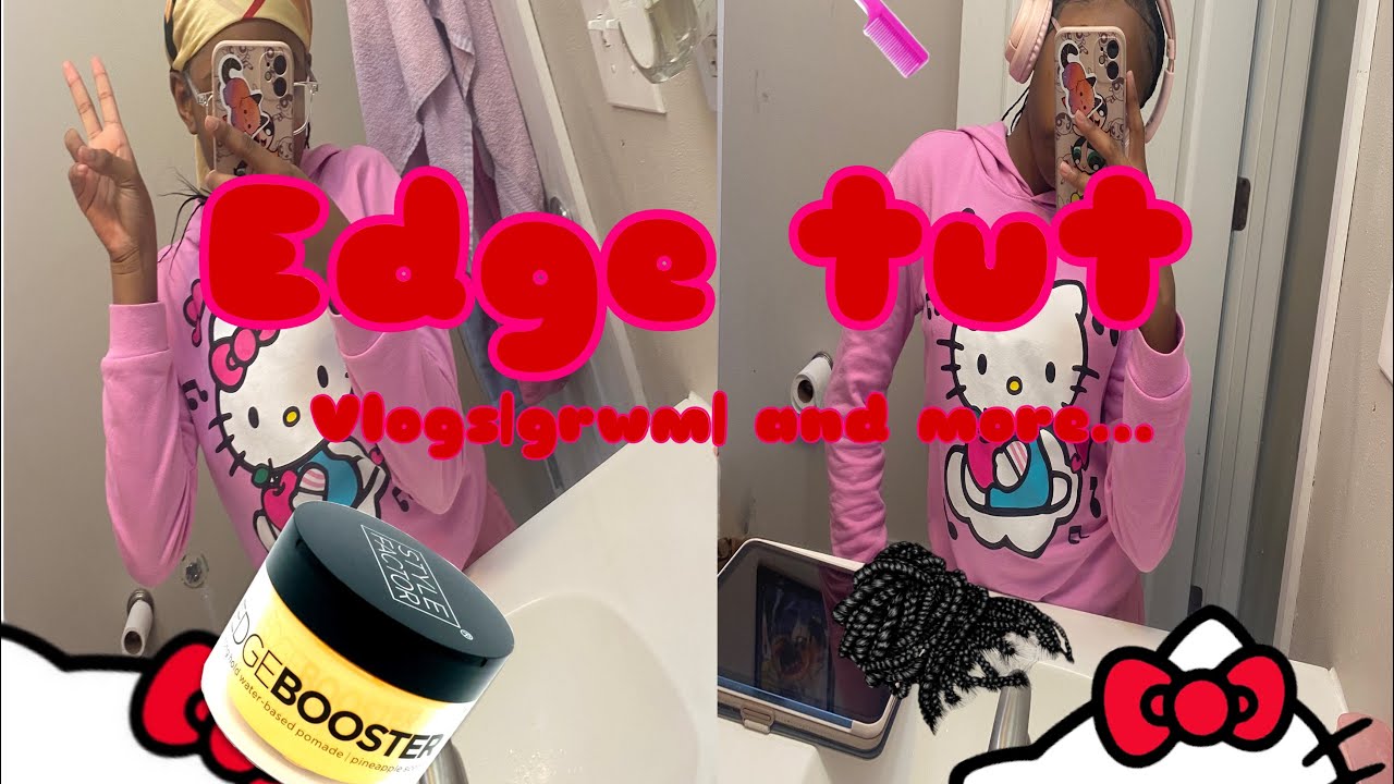 Doing edge tut{I was bored 😑}#fyp #edge #brownskin #viralvideo - YouTube