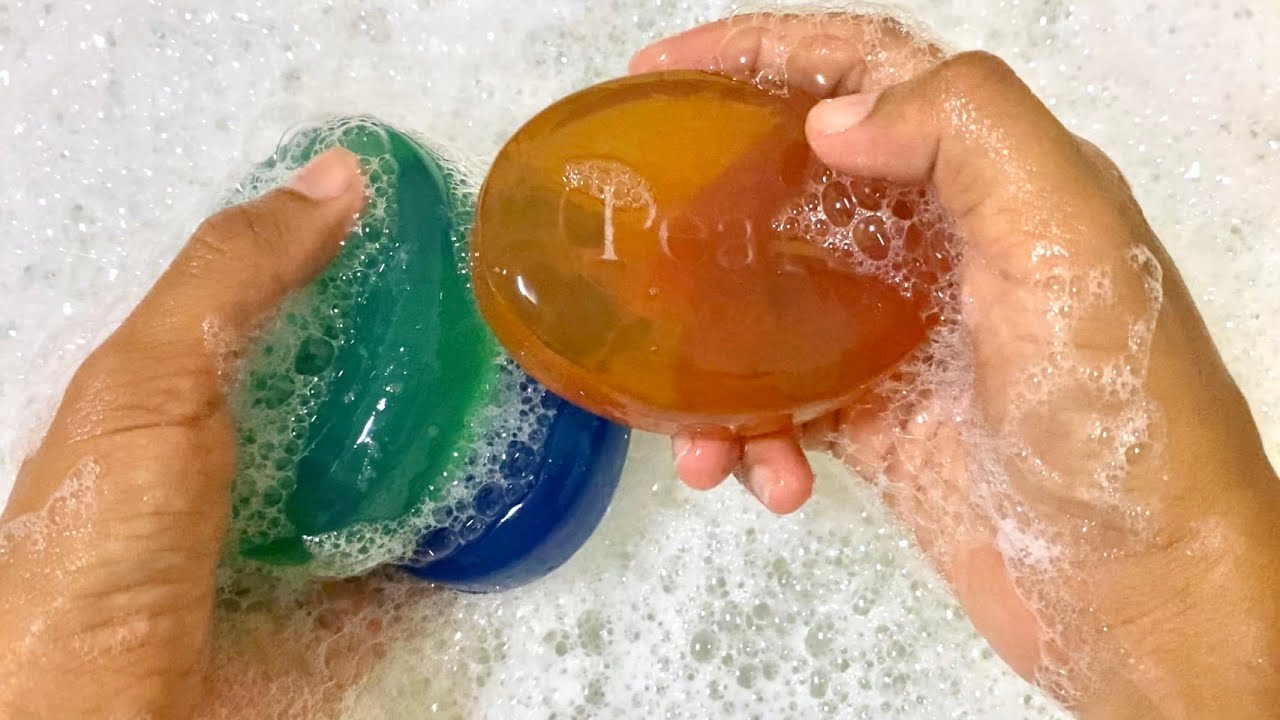 ASMR SOAP TRIGGERS - Pears Soaps Asmr, Relaxing Water Sounds ...