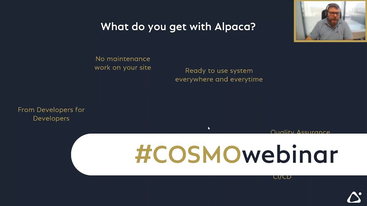 Webinar: Vom Anfänger zum Profi: COSMO Alpaca für AL Entwickler - YouTube