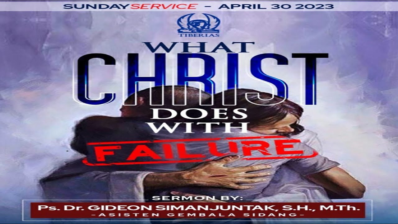 Pdt. Gideon Simanjuntak - What Christ Does With Failure #trending # ...