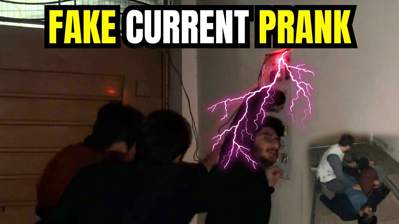 Fake Current Prank 😂🔥 || Electric Prank On Mamu 😂⚡️⚡️ - YouTube