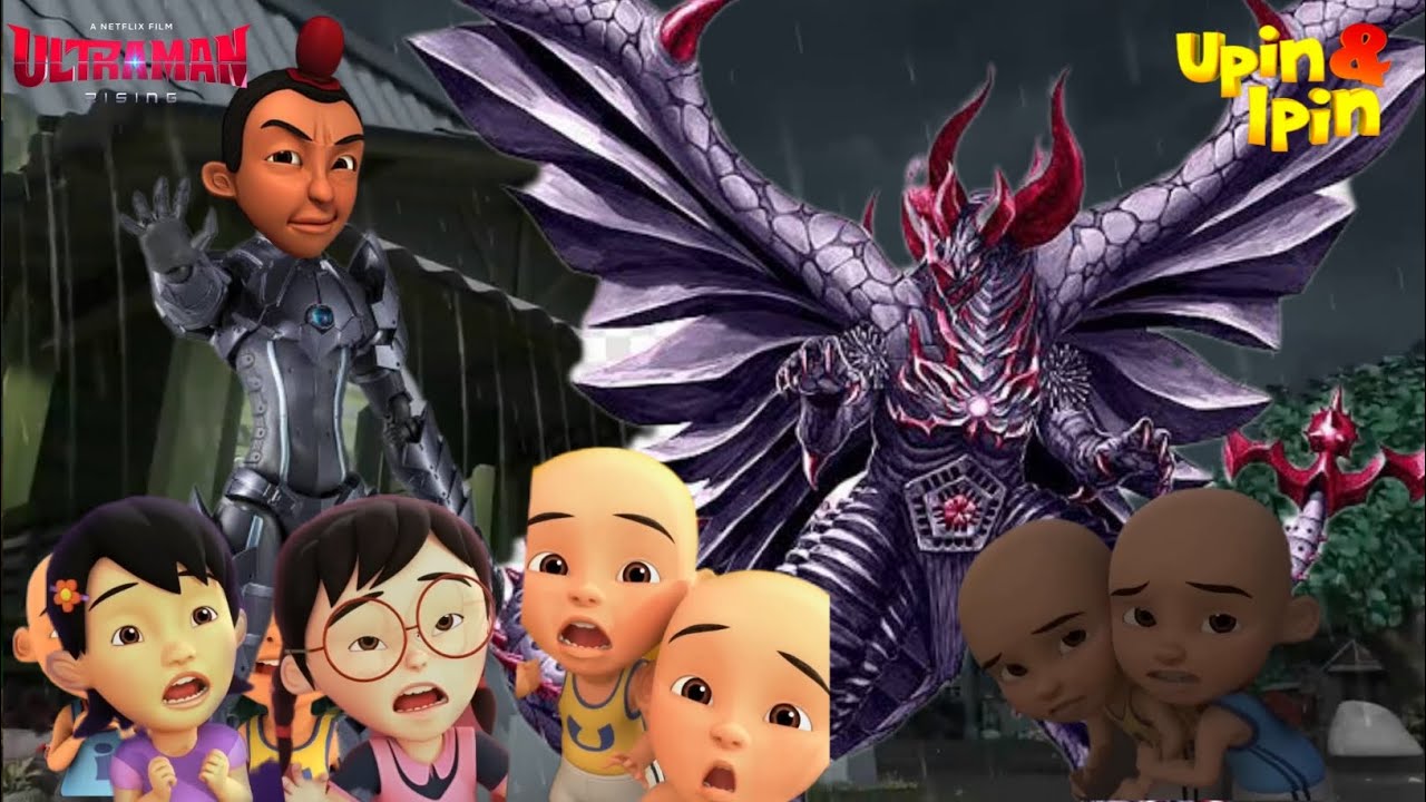 Ultraman Jarjit Melawan Naga Nenek Kebayan Upin Ipin Ultraman Jarjit ...