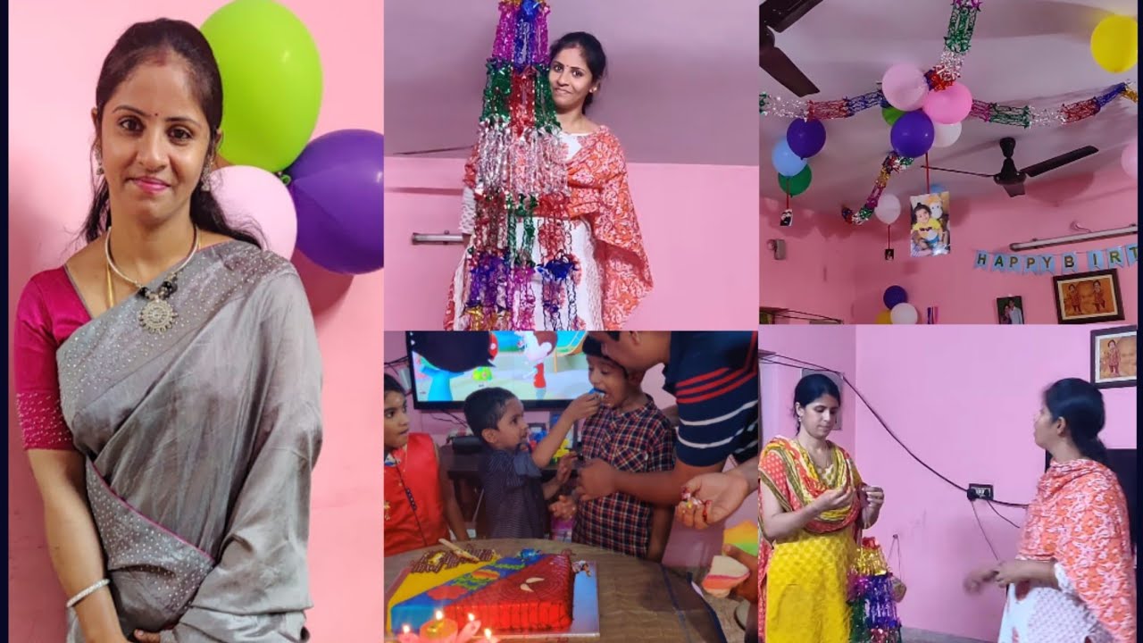 Mithun birthday celebration vlog style | Family get together | Twins ...