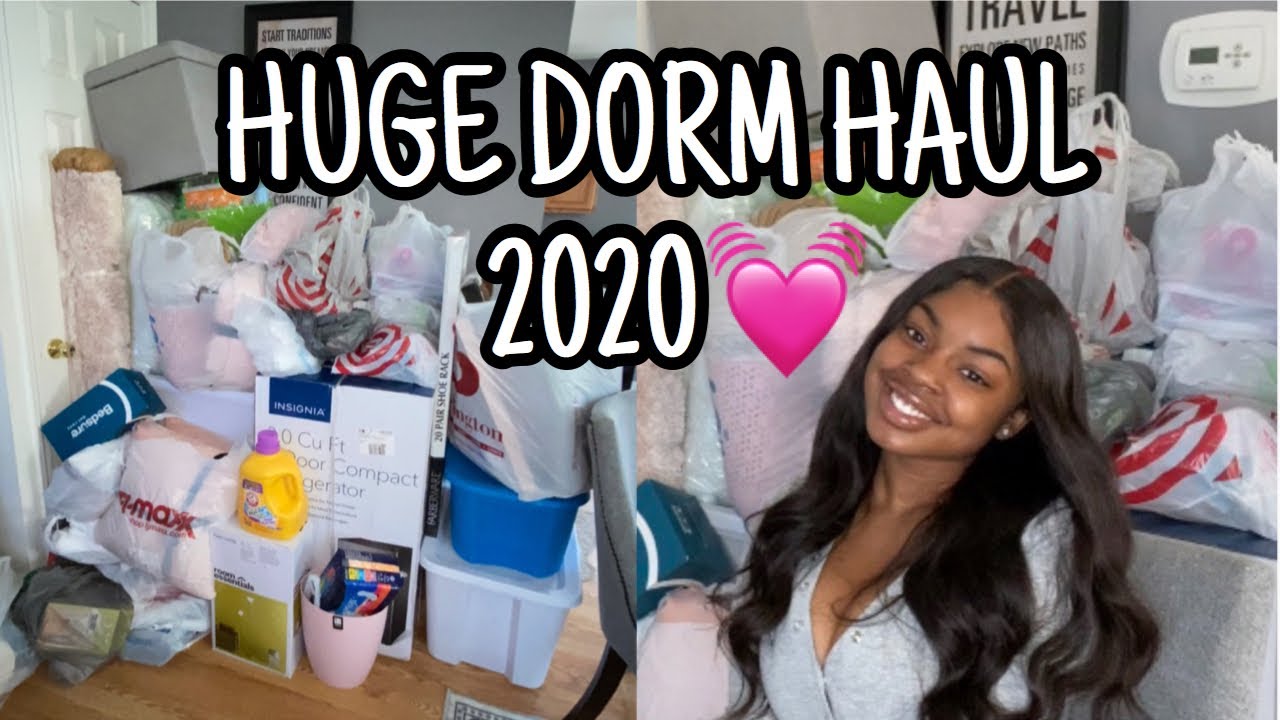 HUGE COLLEGE DORM HAUL 2020 💕 | Luxury Tot - YouTube