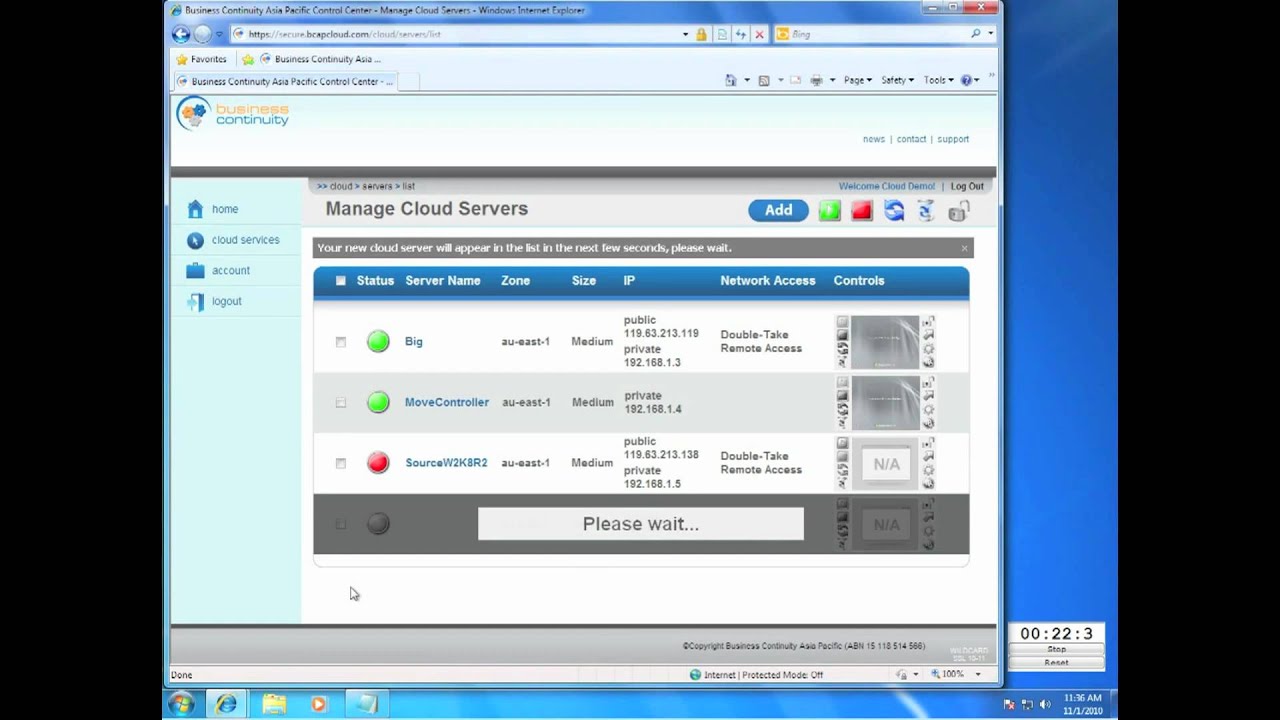 Deploy a Windows Cloud Server in less than 1 minute - YouTube