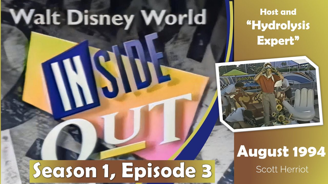 Walt Disney World Inside Out | August 1994 | Muppet Vision | Lion King ...