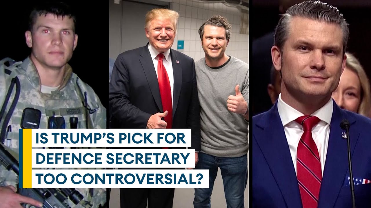 Who is ex-soldier Pete Hegseth and Trump's choice for US Secretary of ...