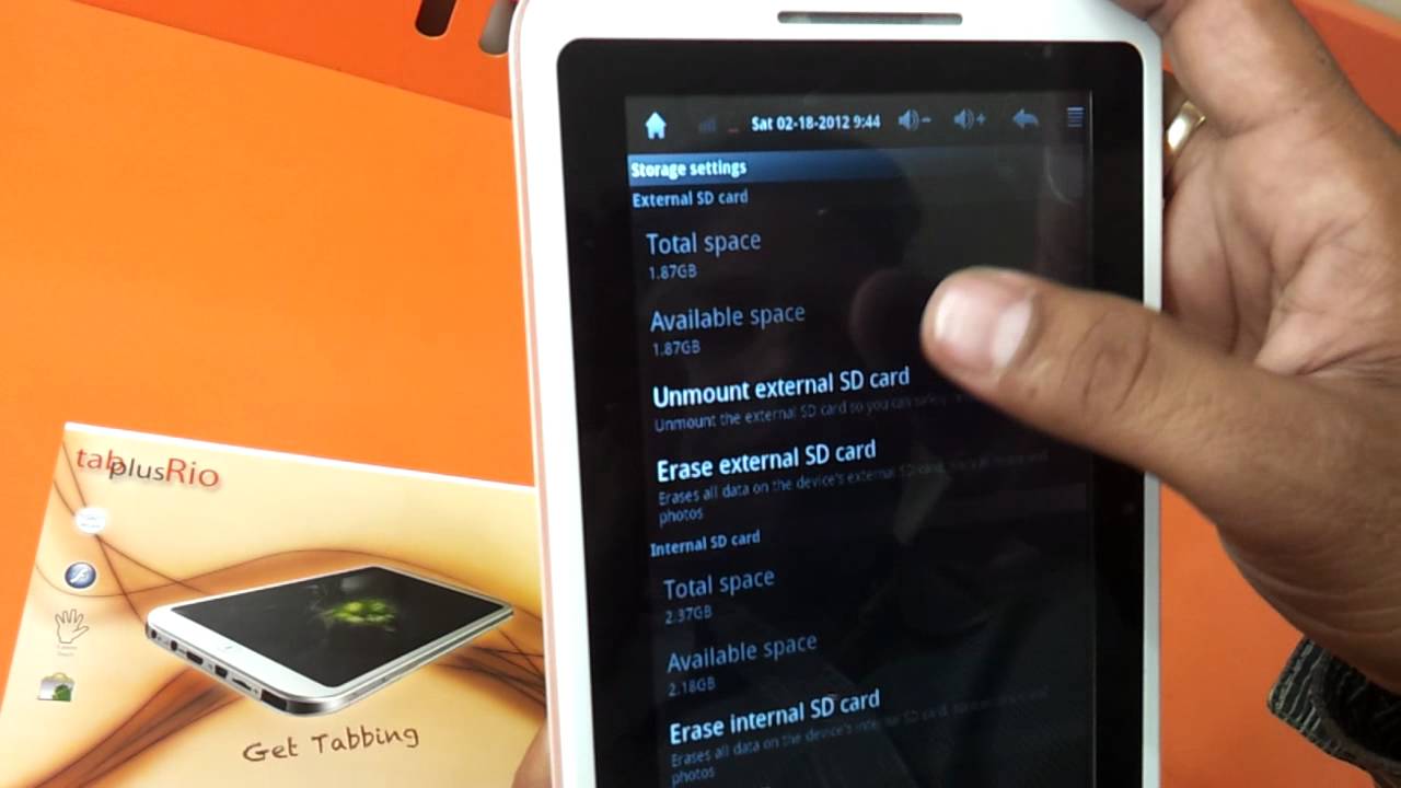 tab plus rio cheap 7" indian tablet - YouTube
