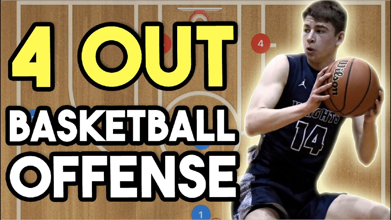 4 Out Youth Basketball Offense - YouTube