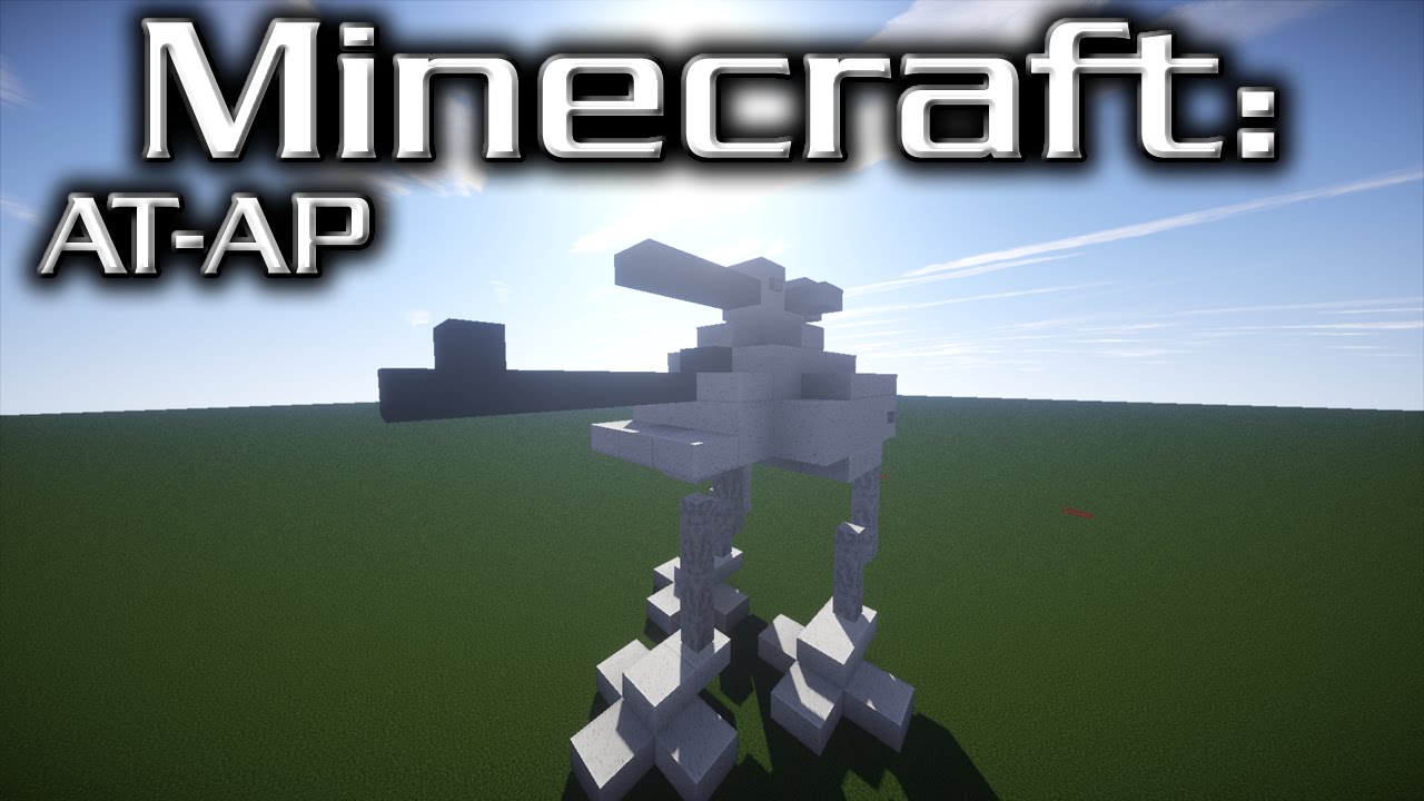 Minecraft: Star Wars : AT-AP Tutorial - YouTube