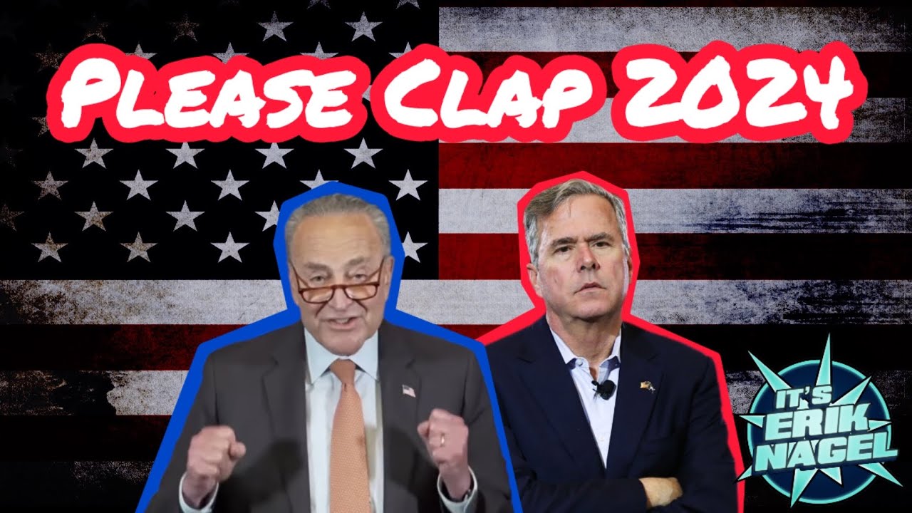 Please Clap 2024 | Chuck Schumer, Jeb Bush - YouTube