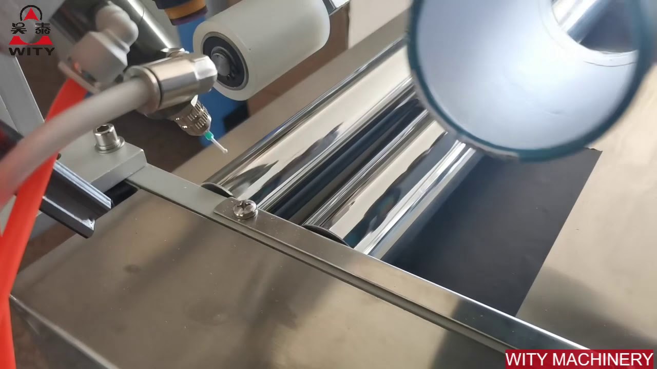 Paper Tube Base Gluing Machine Paper Canister Gluing Machine - YouTube