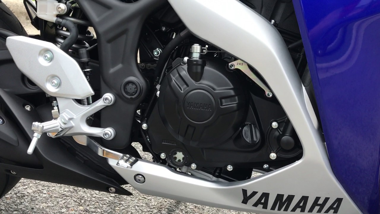 2017 Yamaha YZF-R3 Team Yamaha Blue - YouTube