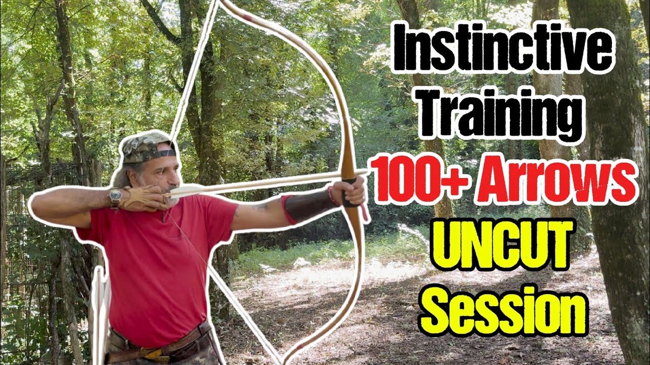 Instinctive Archery Training | 100+ Arrows UNCUT Session - YouTube