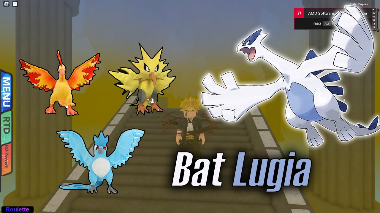 Roblox đi bắt Lugia và bộ 3 thần điểu trong Pokemon Brick Bronze Legacy ...