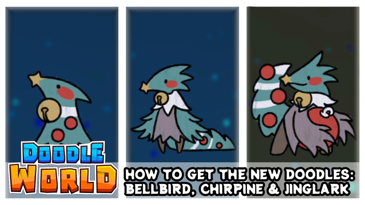 HOW TO GET THE NEW DOODLES: BELLBIRD, CHIRPINE & JINGLARK | Doodle ...