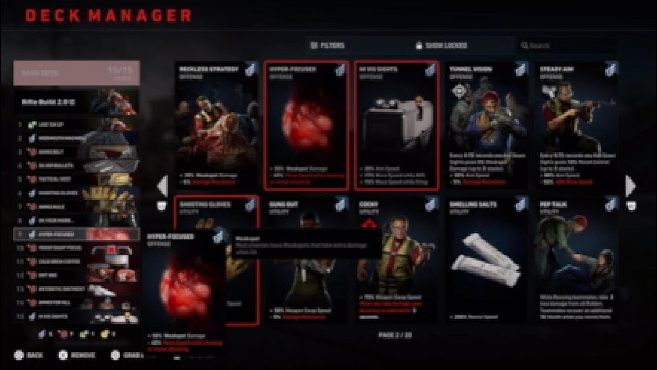 Back 4 Blood Assault Rifle Build 4 Nightmare and No Hope - YouTube