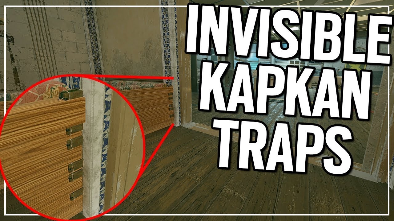 Invisible Kapkan Traps in Rainbow Six Siege - YouTube