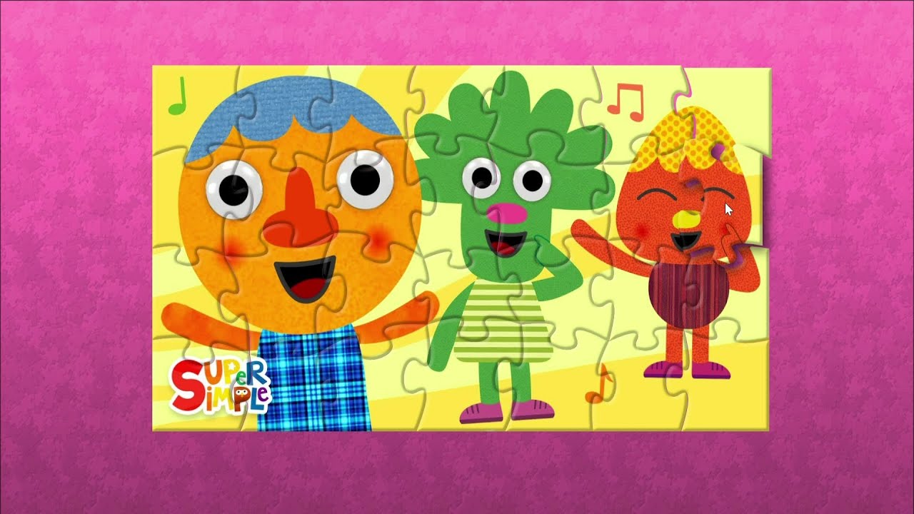 Best Jigsaw This Is A Happy Face ft Noodle & Pals Super Simple Songs ...