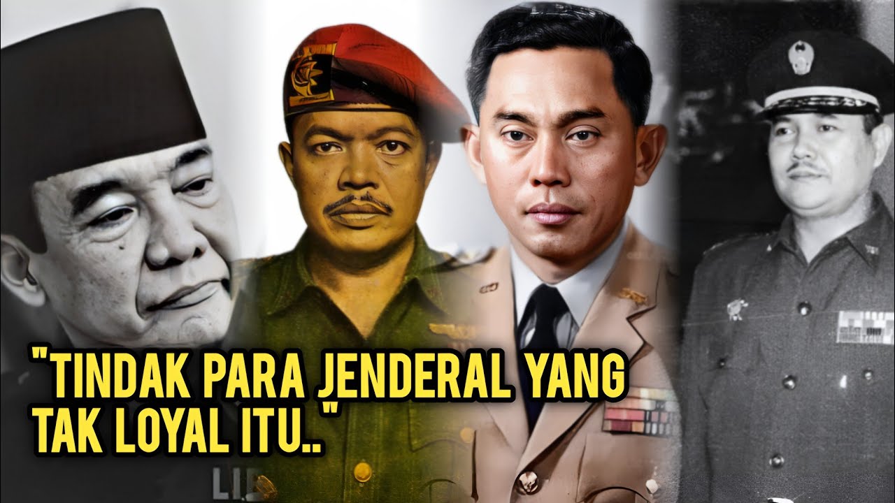 Sukarno Suruh Brigjen Sabur Tindak Jenderal Tidak Loyal | Fakta Sebelum ...