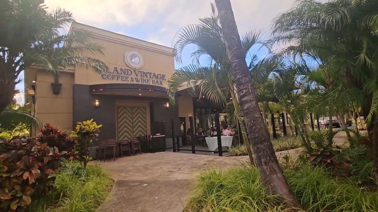 Island Vintage Coffee & Wine Bar now open in Kapolei - YouTube