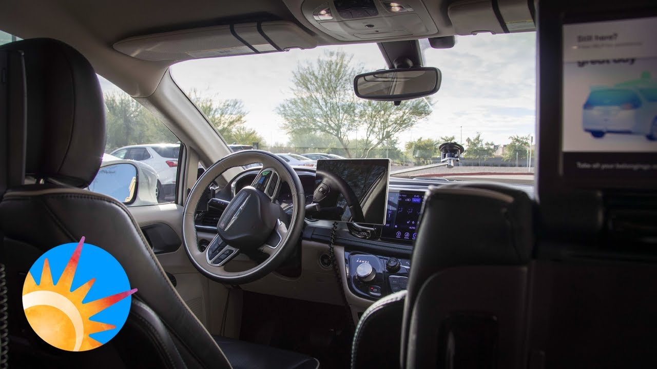 Take a ride in a Waymo driverless car in Arizona - YouTube