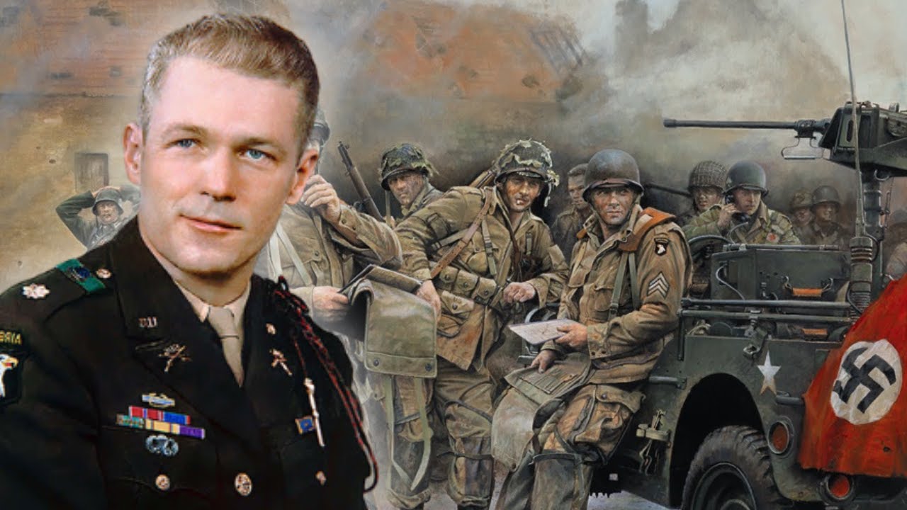 Major Richard D. Winters | O Herói da série Band Of Brothers - YouTube