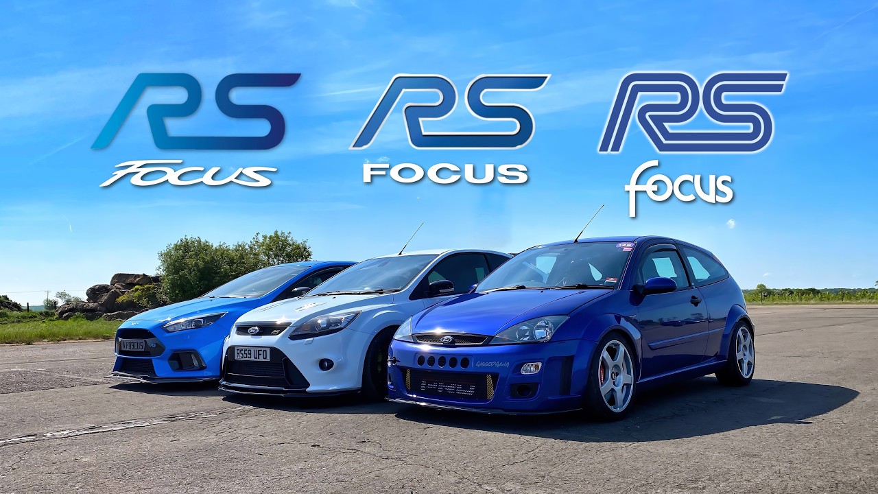 THE FASTEST TUNED FORD FOCUS RS GENERATION: DRAG RACE - YouTube
