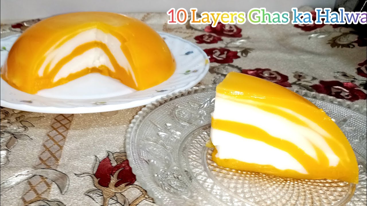 Ghas Ka Halwa | 10 Layers Ghas Ka Halwa - YouTube