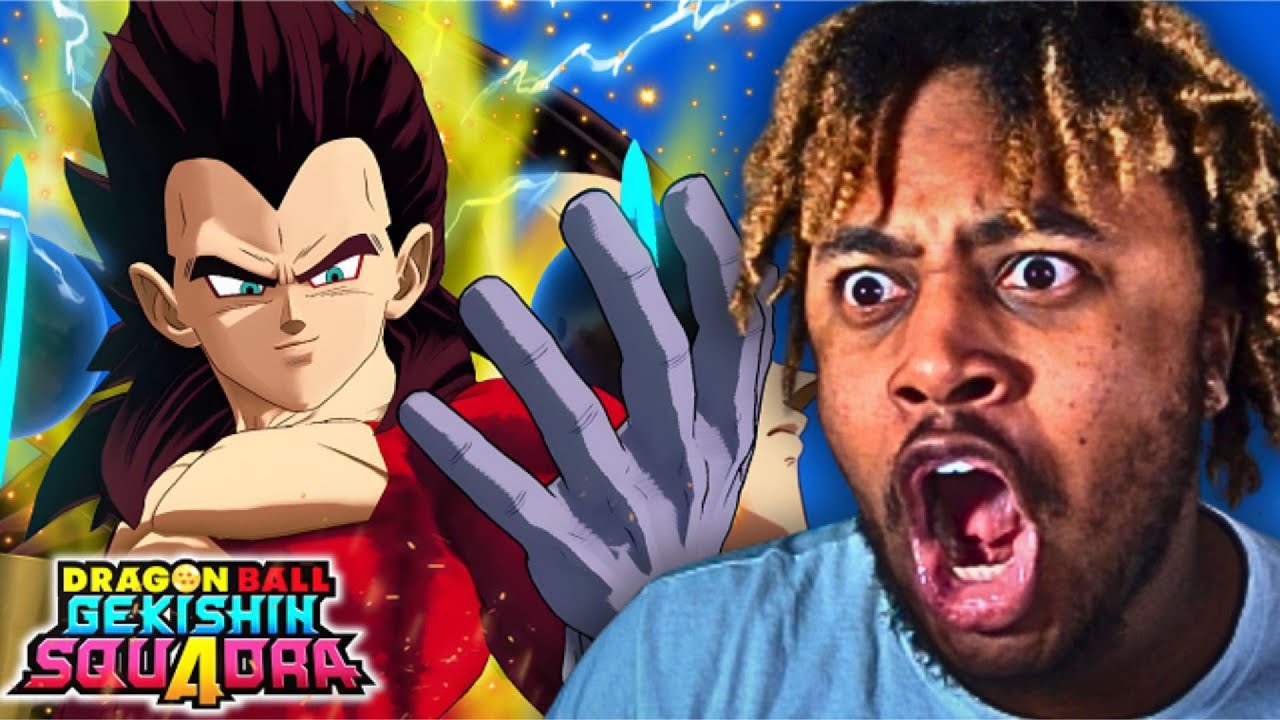 SUPER SAIYAN 4 VEGETA IS BROKEN! - Dragon Ball Gekishin Squadra SSJ4 ...