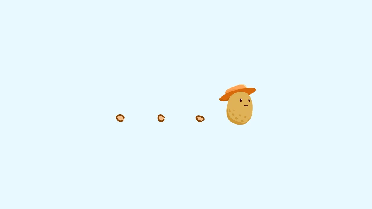 Potato loading with sound effect *bouncing bouncing* - YouTube