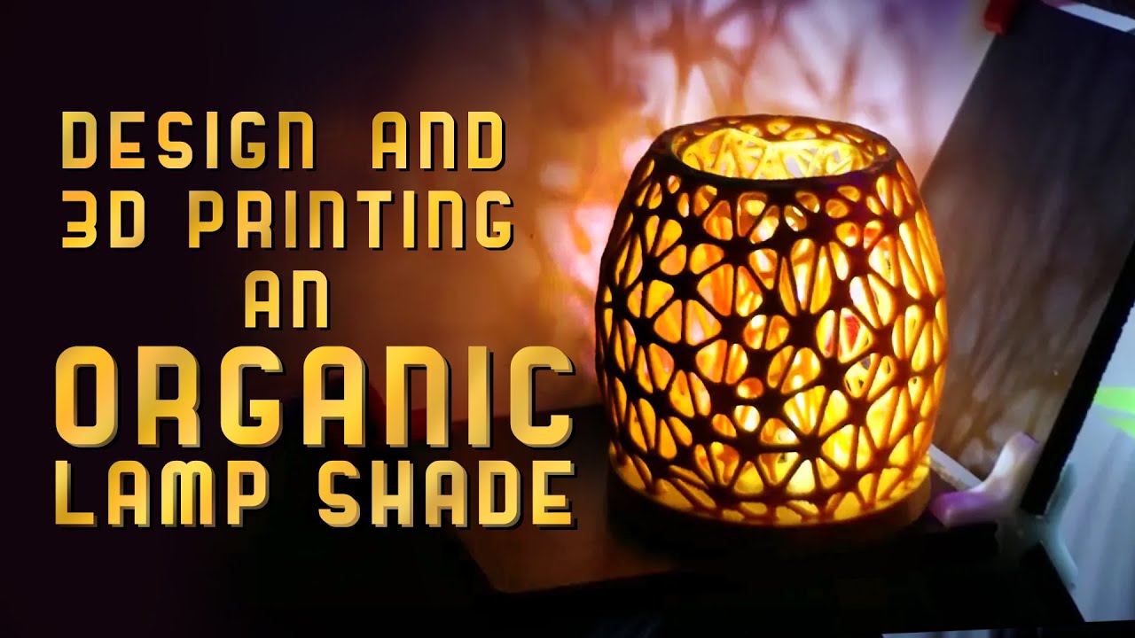 How to make Lamp Shade | Organic shape | NIGHT LAMP - YouTube