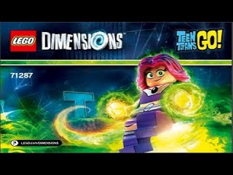 LEGO DIMENSIONS FUN PACK 71287: Starfire & Titan Robot (Teen Titan ...