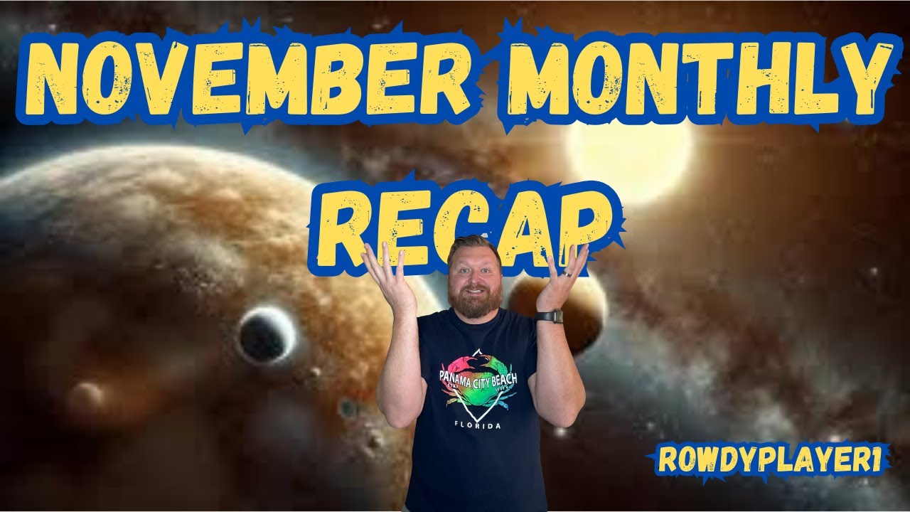 November Monthly Recap - YouTube
