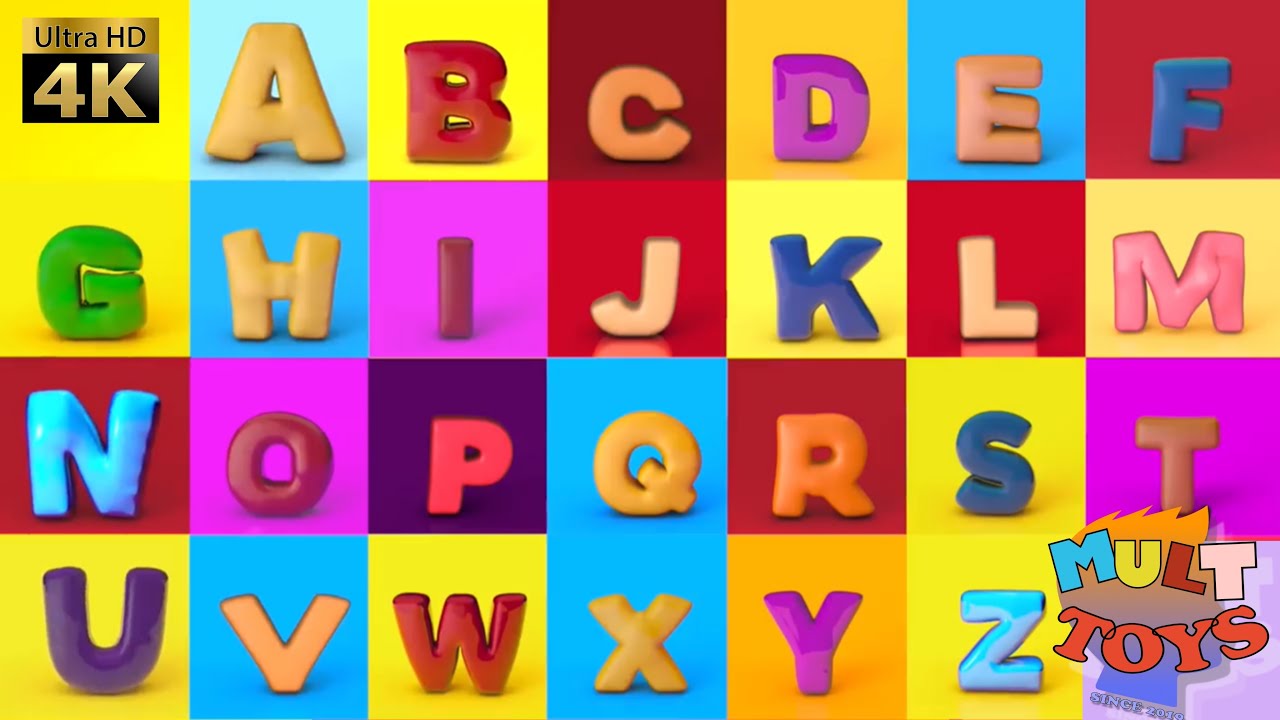 Abc Alphabet letters balls - YouTube