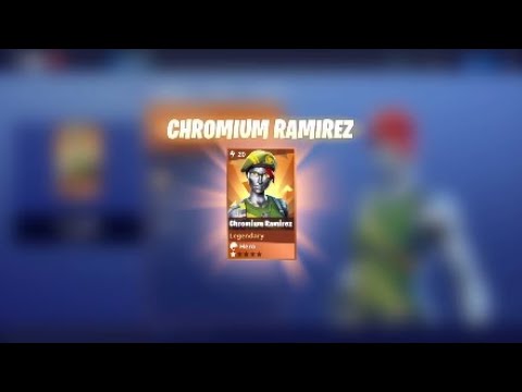 Fortnite StW Chromium Ramirez Hero Showcase - Abilities & Perks ...