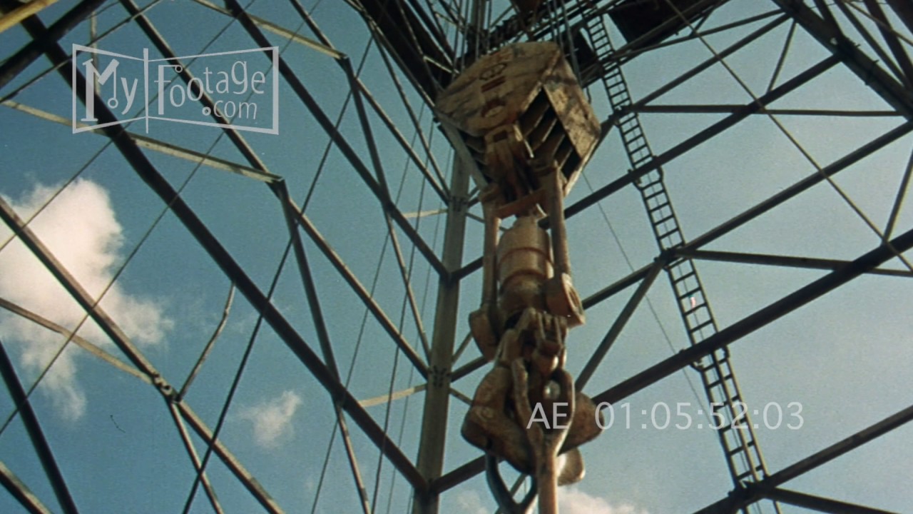 1950s Oil Drilling Rig - YouTube