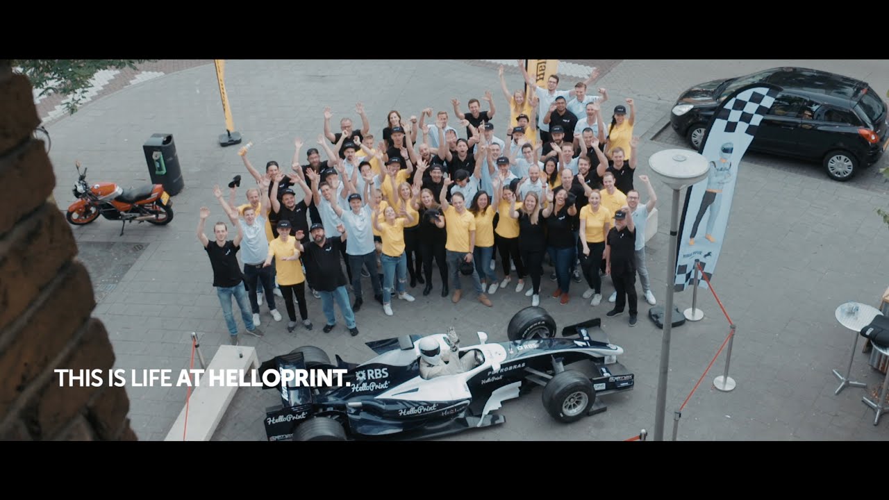 Helloprint events | Hello Prix F1 theme Season Kick-off team building ...