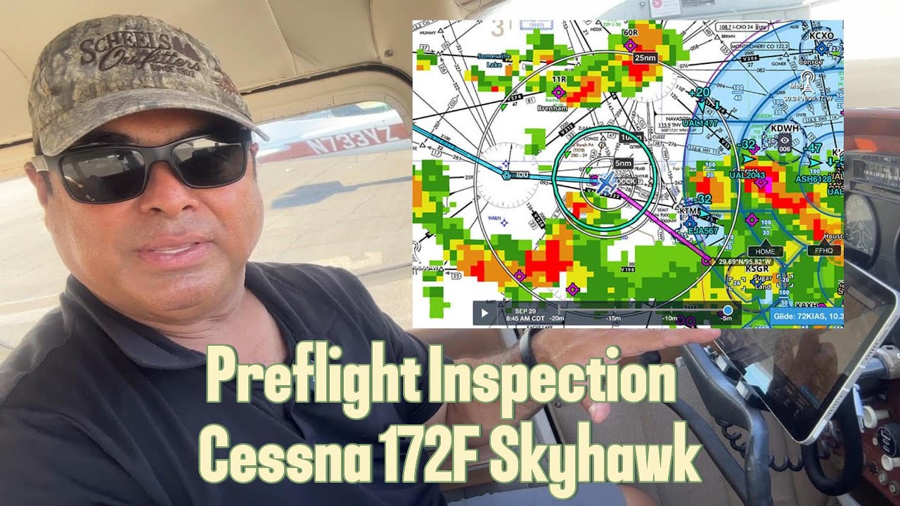 Cessna 172F Preflight Procedure | Step-by-Step Walkaround Checklist ...