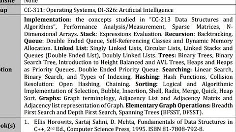 Data structure and algorithm CC-213L PRACTICALS PREP - YouTube