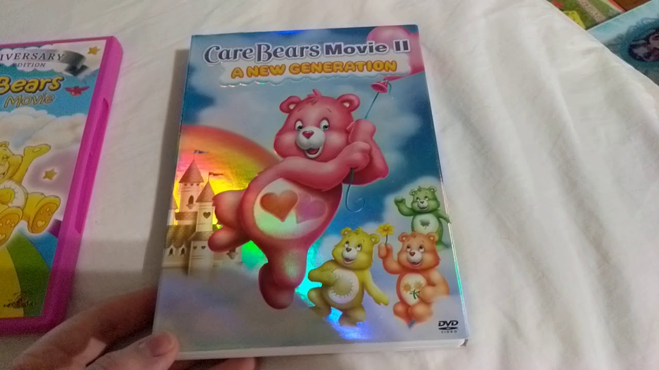 Care bears movie dvd unboxing + collection - YouTube