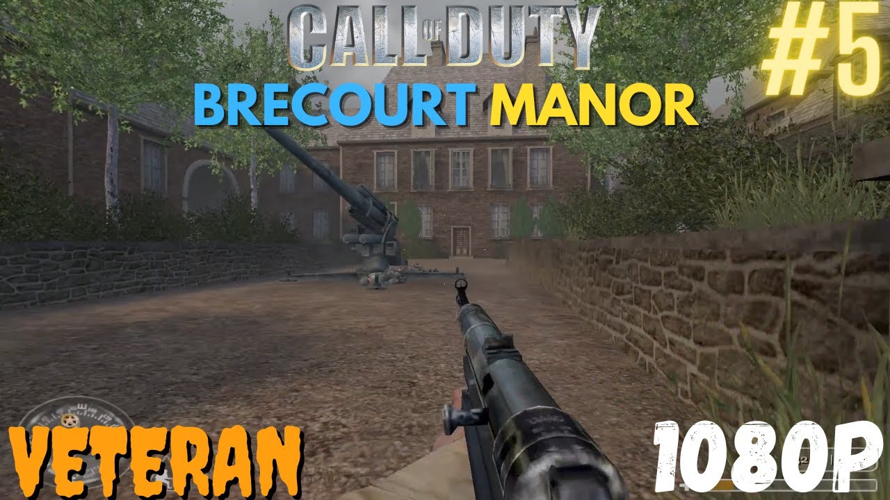 "Call Of Duty 1" Walkthrough/Gameplay,(Veteran Difficulty) U.S ...