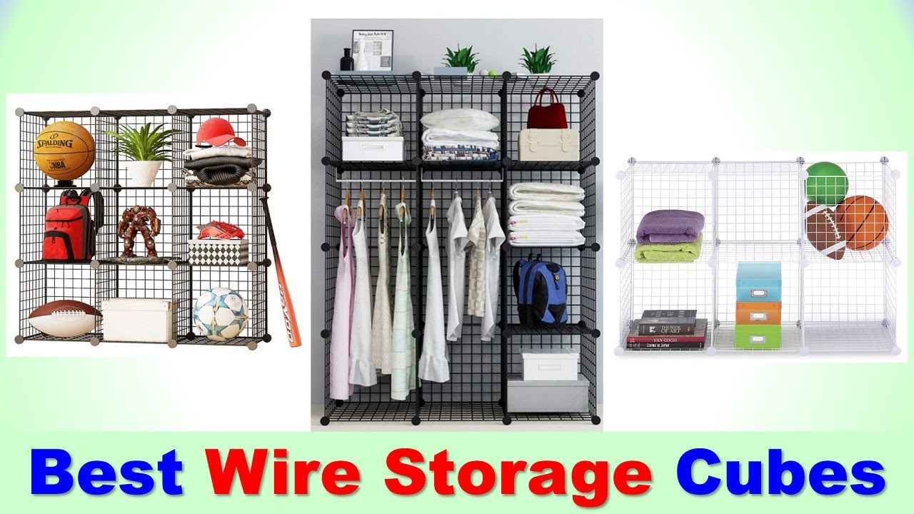 Top 5 Best Wire Storage Cubes in India 2020 | WIRE CUBE ORGANIZER ...
