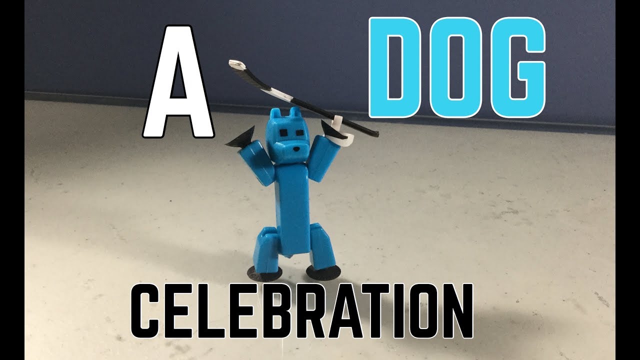 A Dog Celebration #stikbot #stopmotion - YouTube