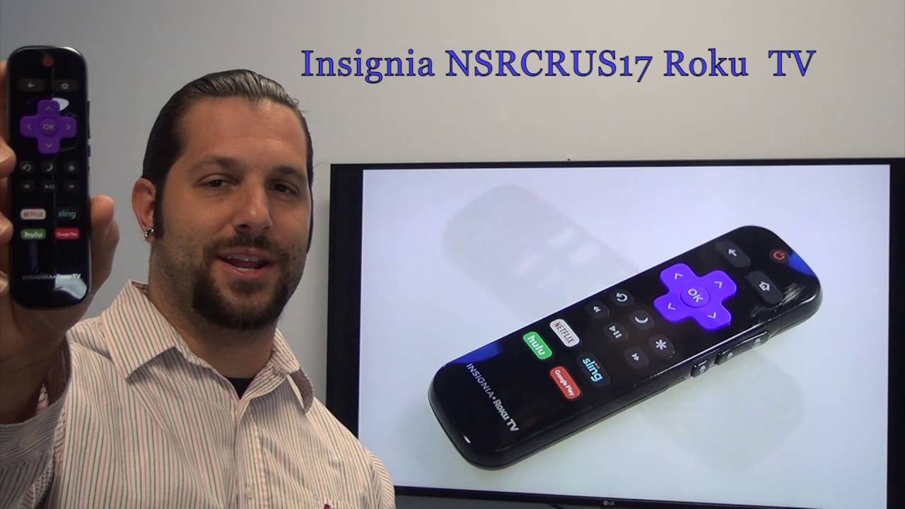INSIGNIA NSRCRUS17 ROKU TV Remote Control - www.ReplacementRemotes.com ...