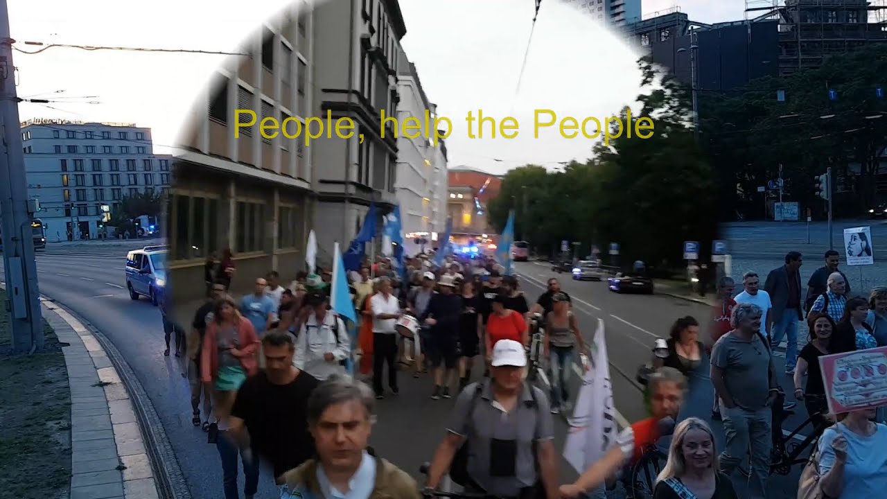 People, help the People !! God bless you !! Für alle Menschen da sein ...