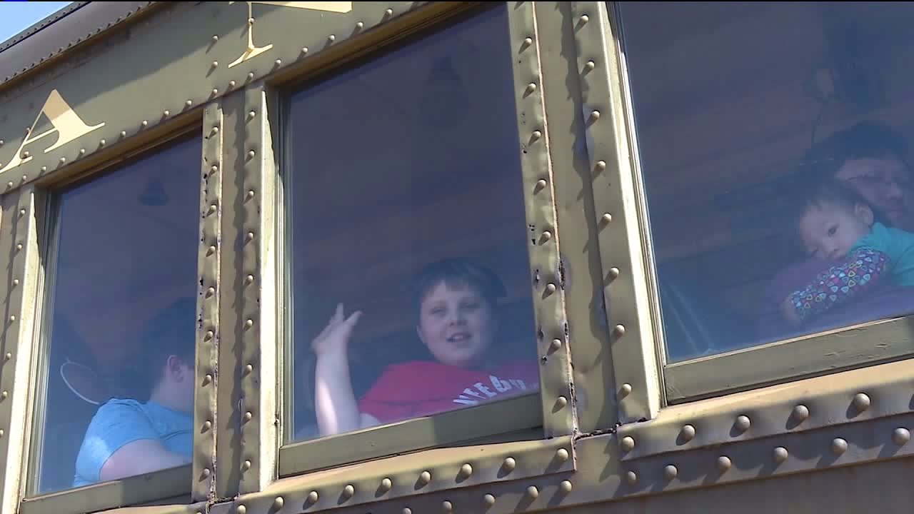 Train Ride Especially for Families Affected by Autism - YouTube