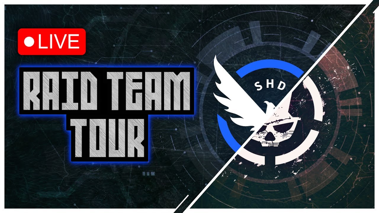 🔴The Division 2 Live - Community Raid Help! (Raid Team Tour Night 1 ...